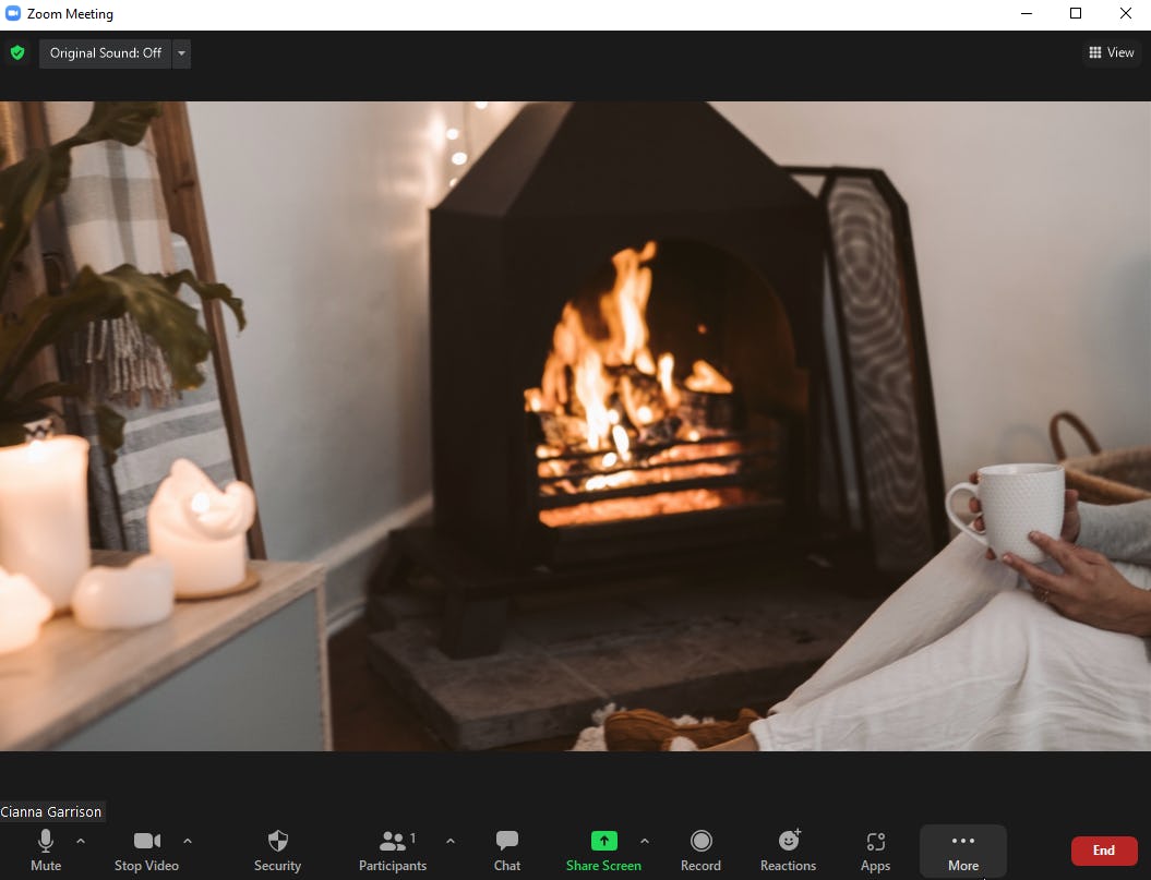 26 Fireplace Zoom Backgrounds For All The Cozy Vibes