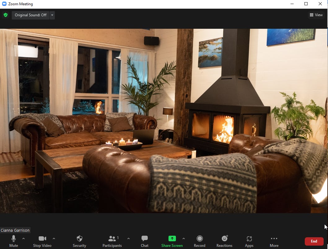 26 Fireplace Zoom Backgrounds For All The Cozy Vibes