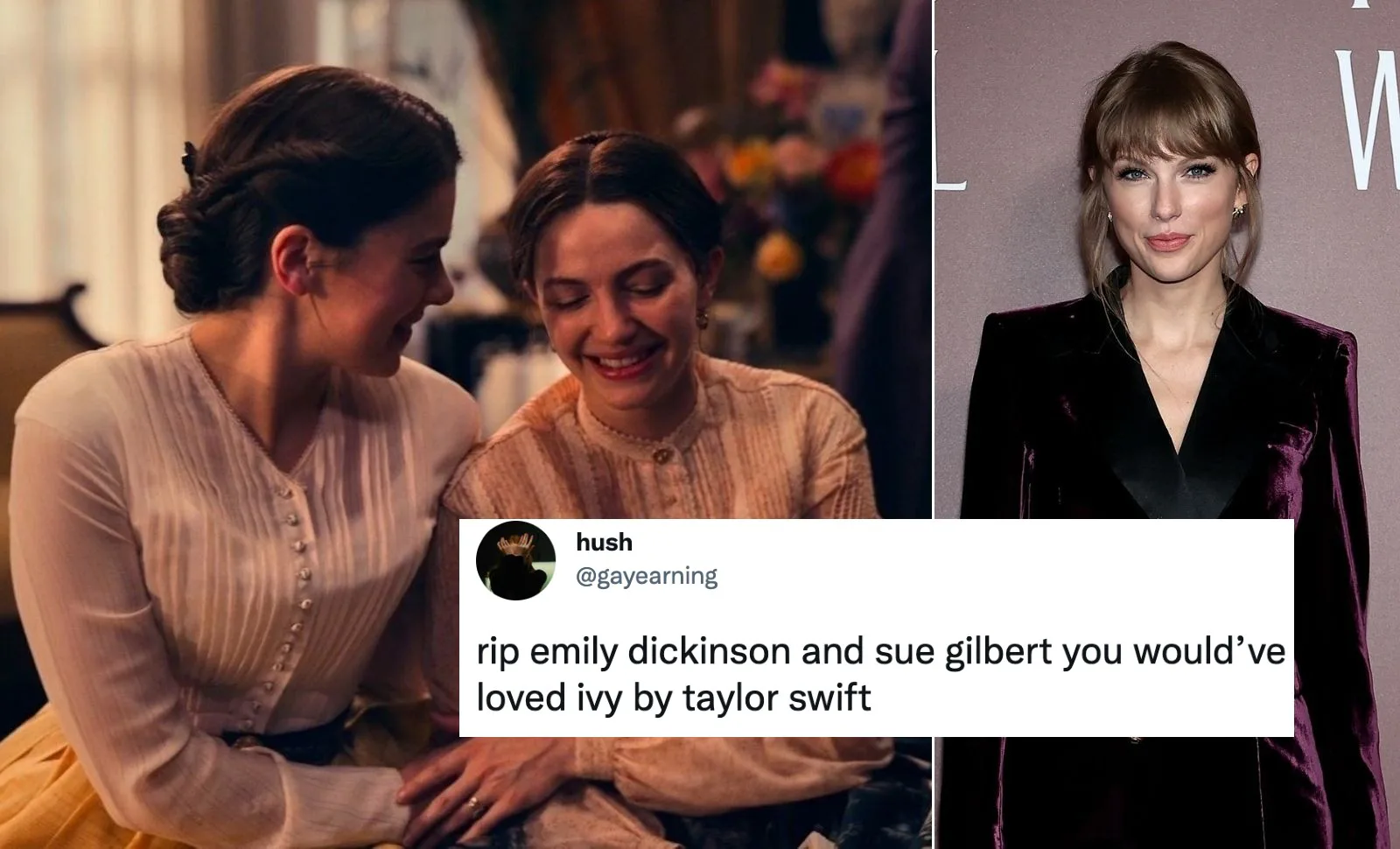 Taylor Swift's "Ivy" Was On 'Dickinson' For An Emily & Sue Scene
