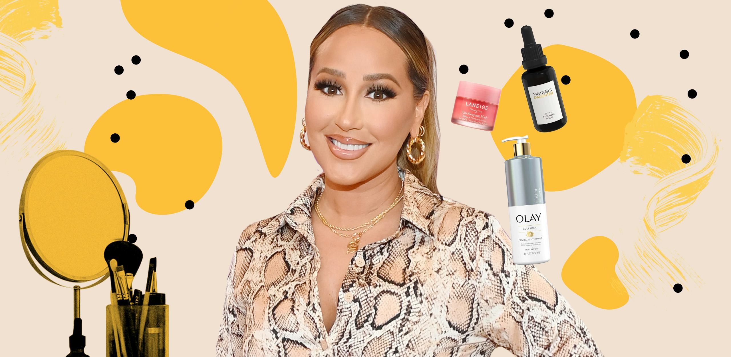 Adrienne Bailon's Beauty Routine & Favorite ’90s Makeup Trends
