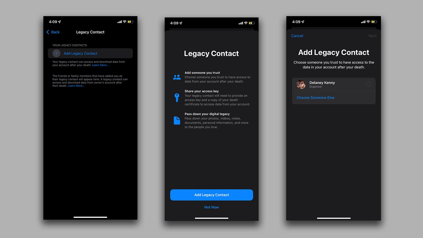 How to set up Apple’s Digital Legacy feature on iOS