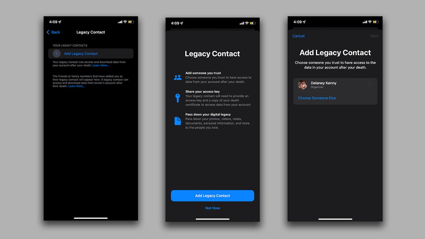 How to set up Apple’s Digital Legacy feature on iOS