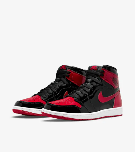 Nike’s super shiny Air Jordan 1 ‘Patent Bred’ drops this week
