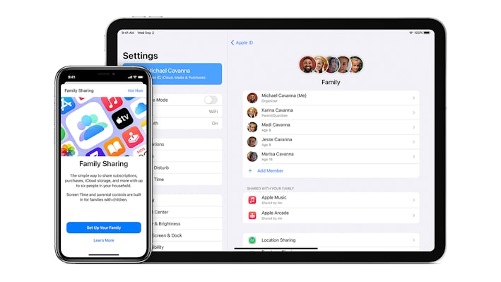 How to set up Family Sharing on iOS