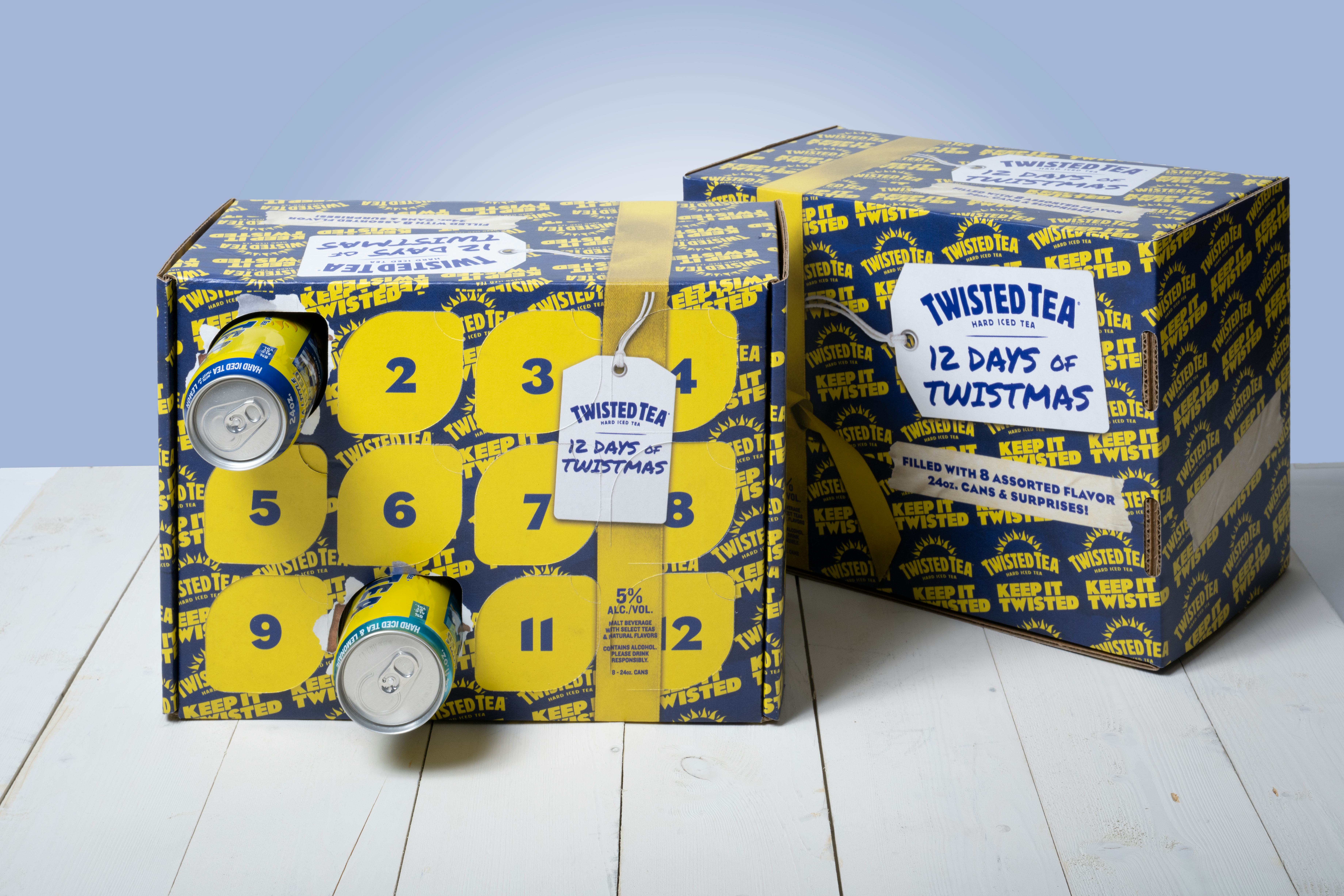 How To Get Twisted Tea's 12 Days Of Twistmas 2021 Advent Calendar
