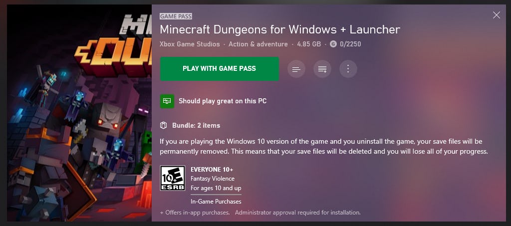 Xbox PC App now checks compatibility before downloading games