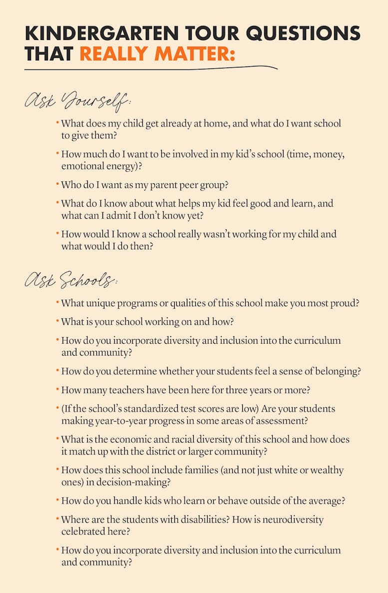 How To Survive Kindergarten Tour Season