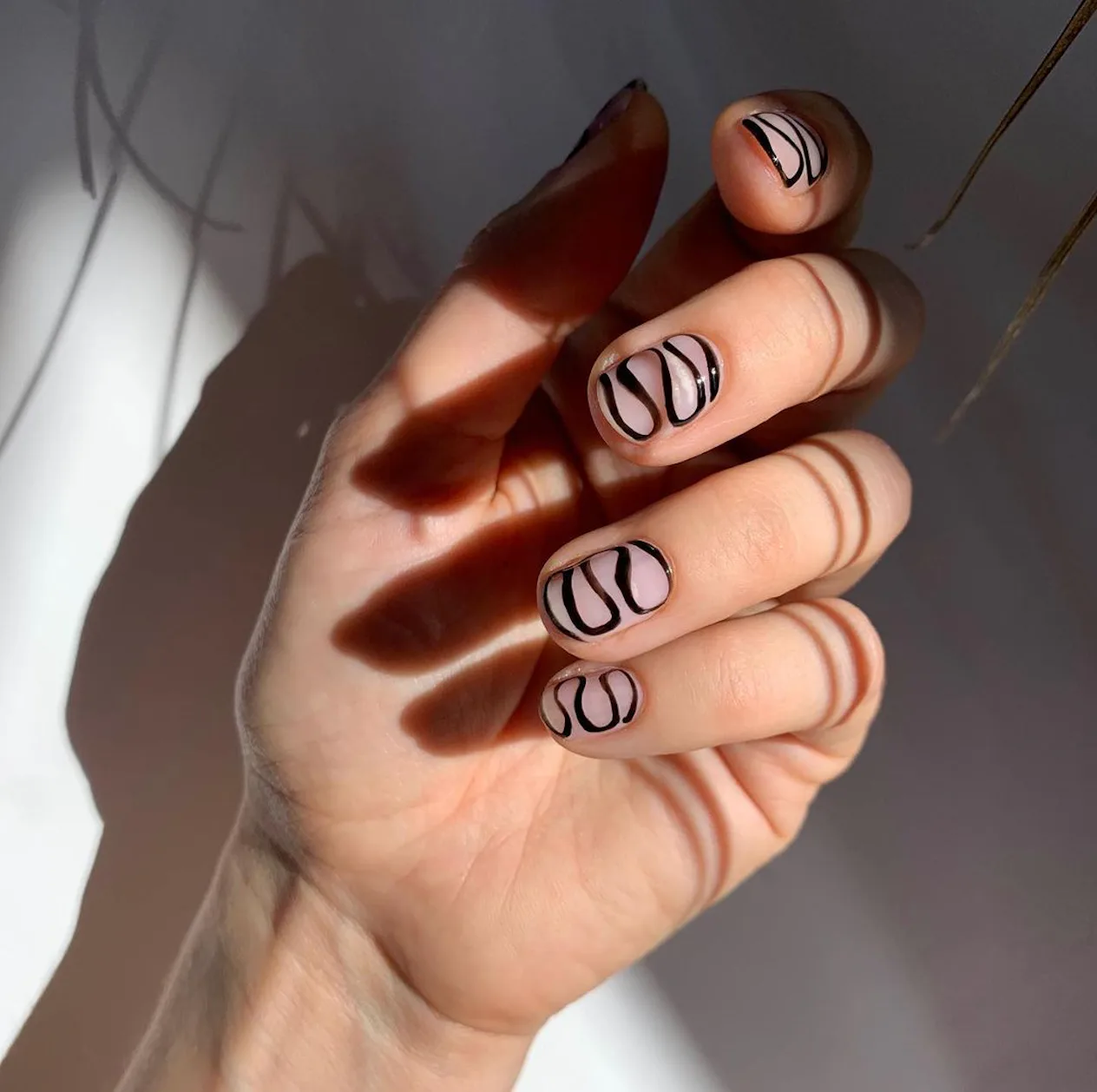 15 Minimalist Nail Art Ideas, From Abstract Swirls To French Tips