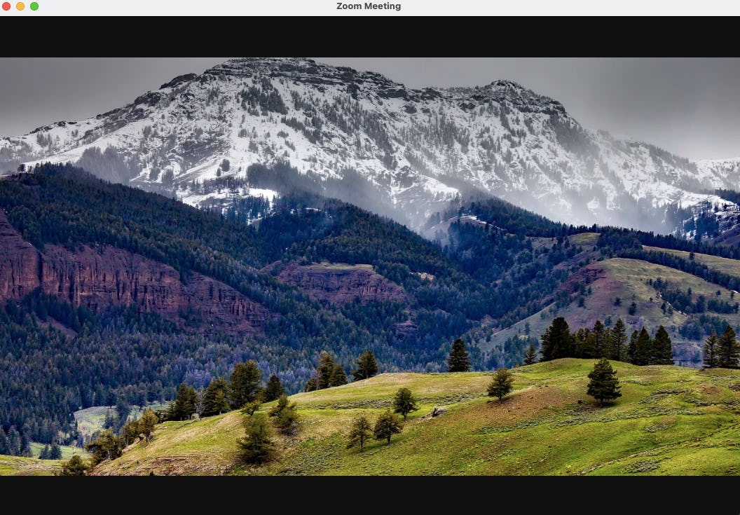 Winter Zoom Backgrounds With The Prettiest Scenery