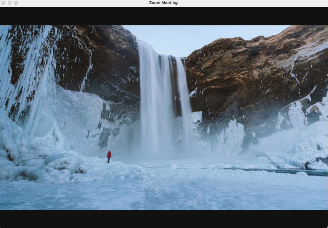 Winter Zoom Backgrounds With The Prettiest Scenery