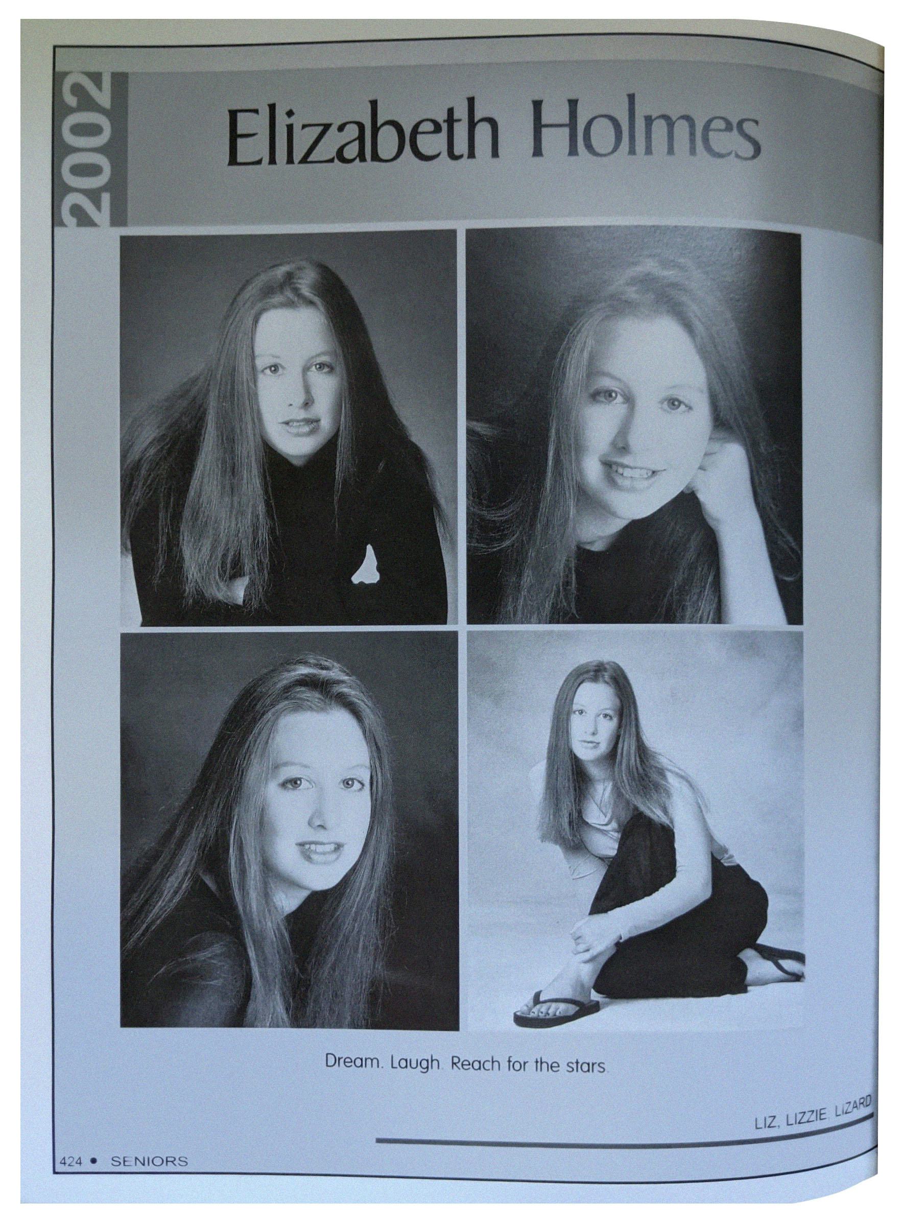 Check Out Elizabeth Holmes's Yearbook Photos