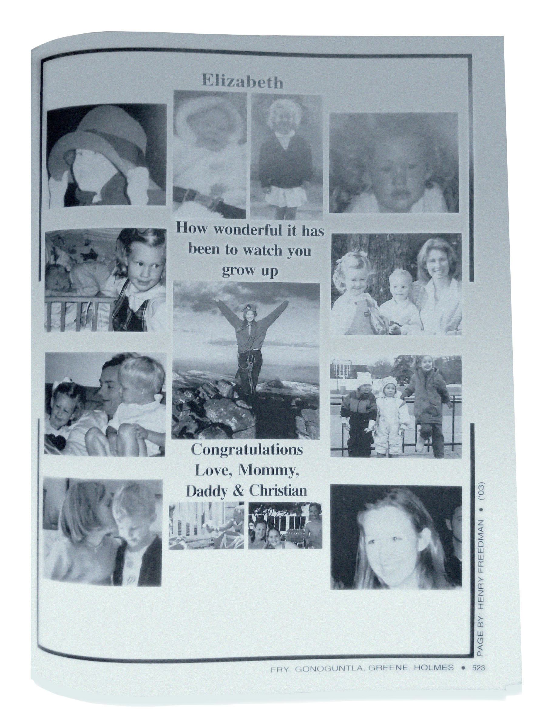 Check Out Elizabeth Holmes's Yearbook Photos