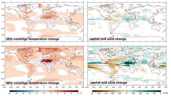Scientists unearth a consequence of solar panels in the Sahara