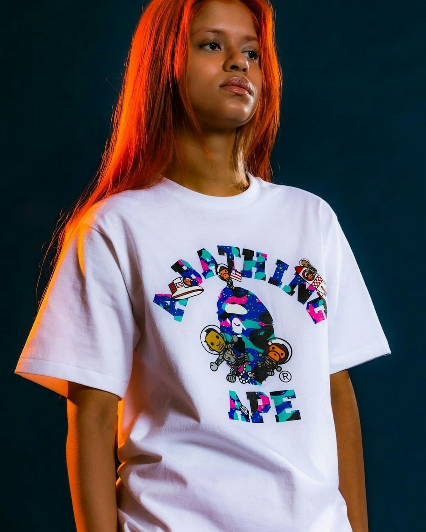 Kid Cudi's BAPE collab is full of space-themed tees, hoodies, and jackets