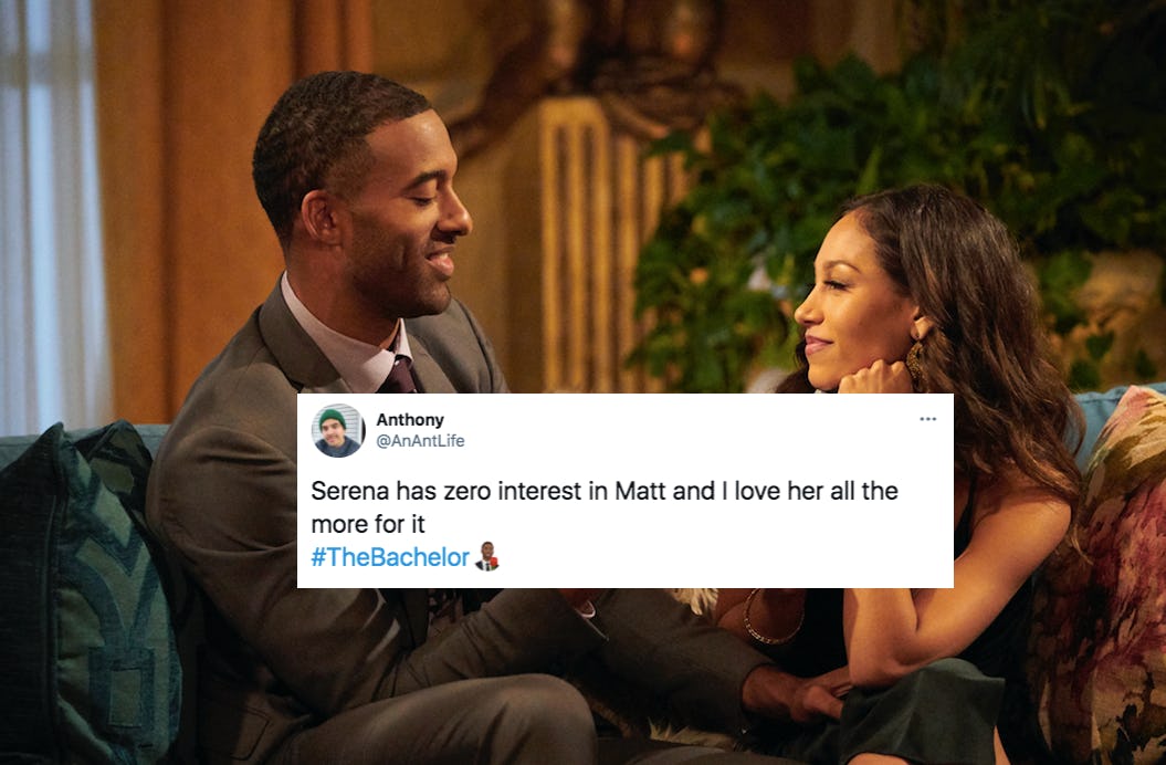 These Tweets About Serena P. Leaving 'The Bachelor' Tell It Like It Is