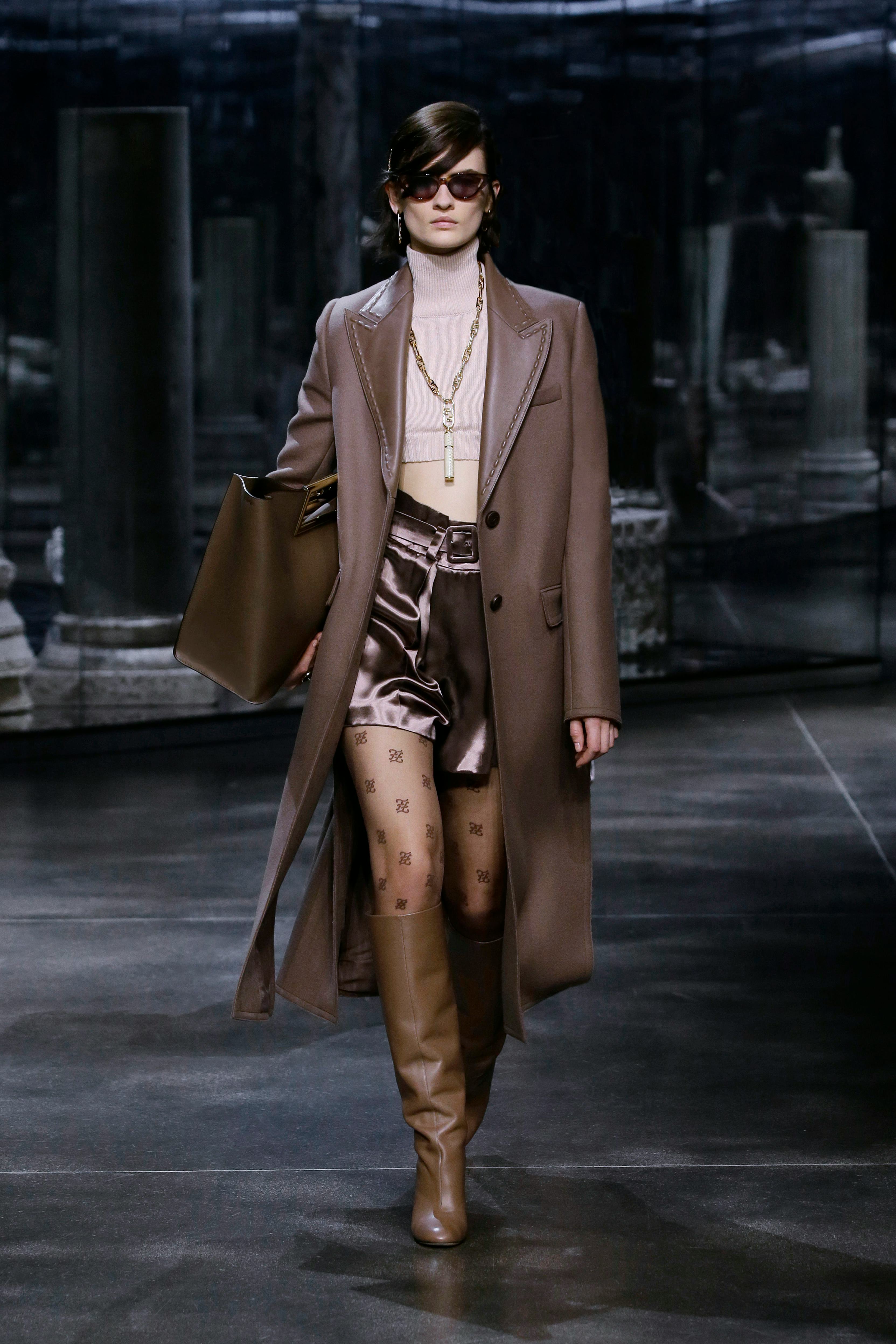 Fendi's Fall/Winter 2021 Collection Offers All The Neutral Pieces To ...