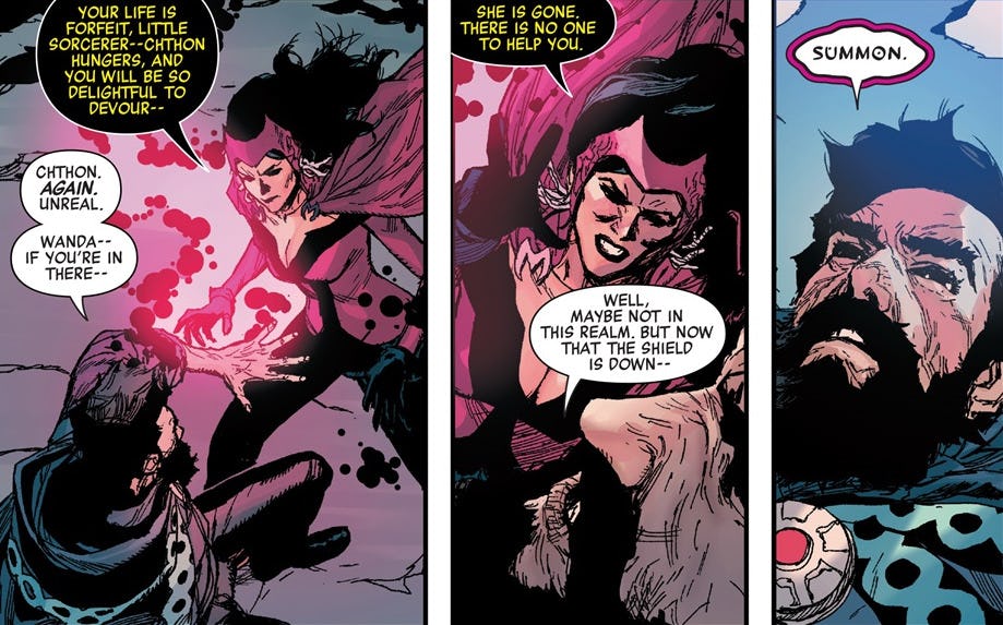 'WandaVision': Chthon the Chaos God is coming. Here's what it means.