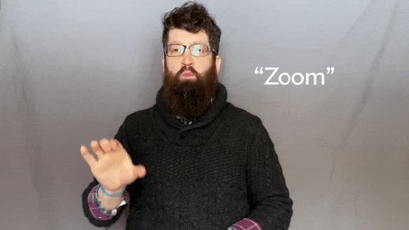 Deaf and HOH people are tweaking ASL to communicate on Zoom