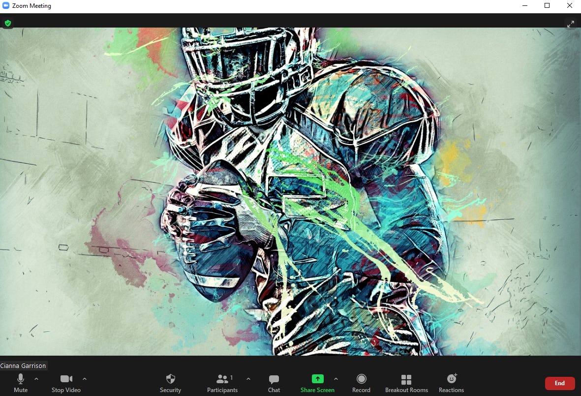 Super Bowl Zoom Backgrounds That’ll Transport You To The Field