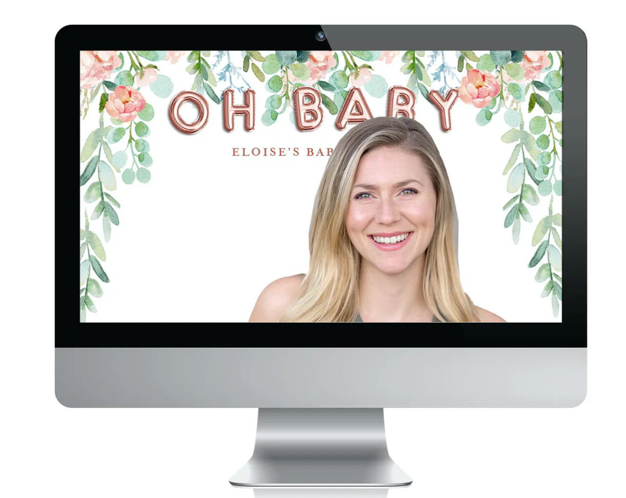 12 Baby Shower Zoom Backgrounds For Your Virtual Bash