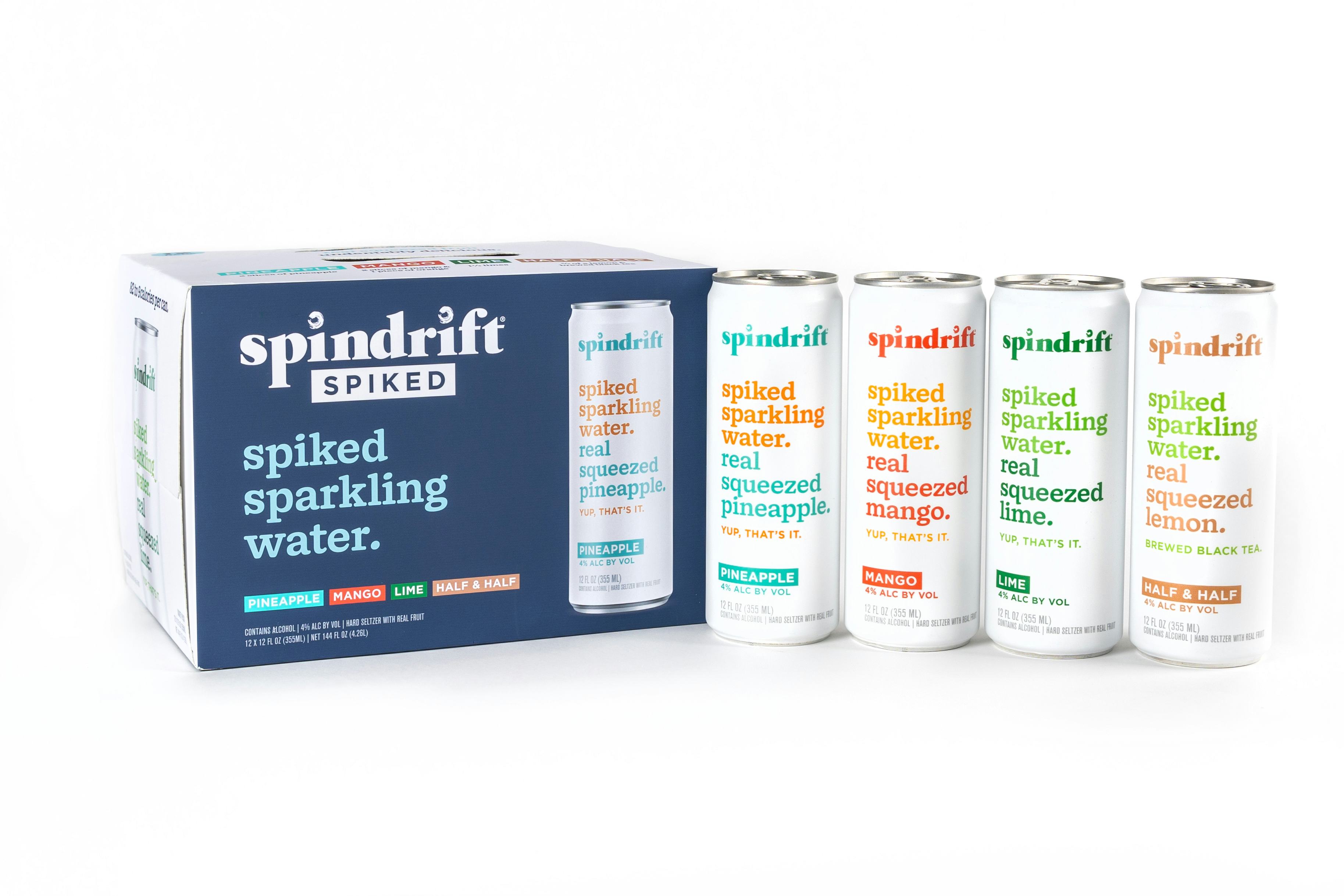 Spindrift Spiked Seltzer Is A Boozy Twist On The Unique Sparkling Water