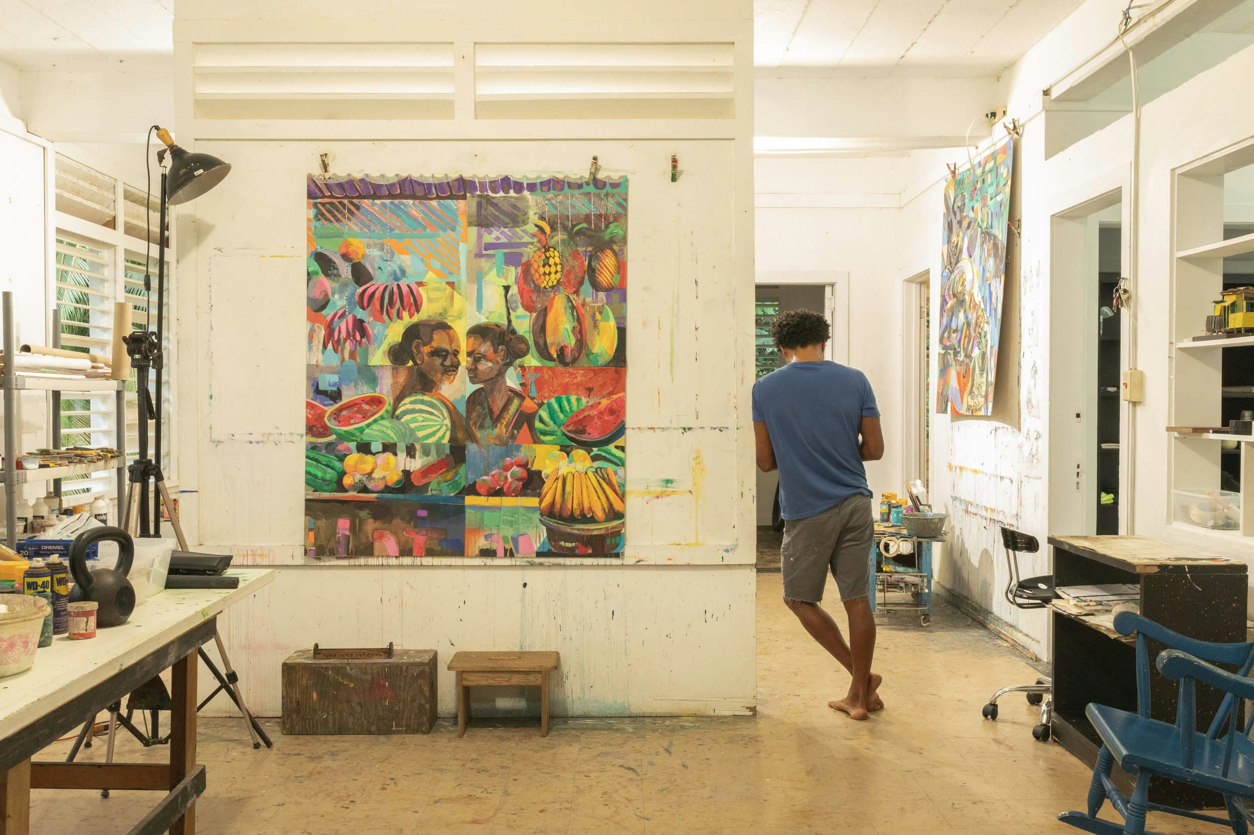 Painter Che Lovelace Is Putting Trinidad on the Art-World Map