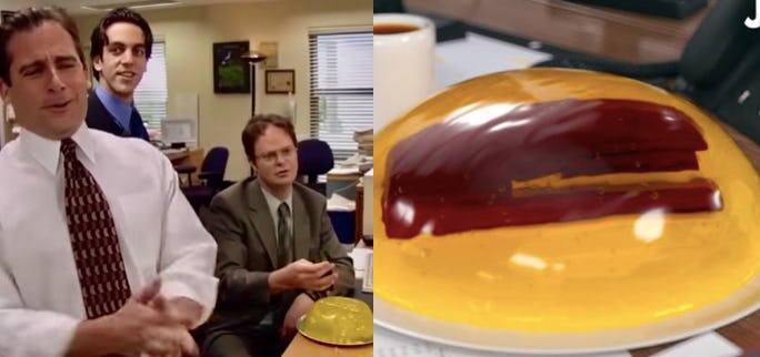 This 'Office'-Inspired JELL-O Stapler Mold Prank Kit Is A Total Throwback