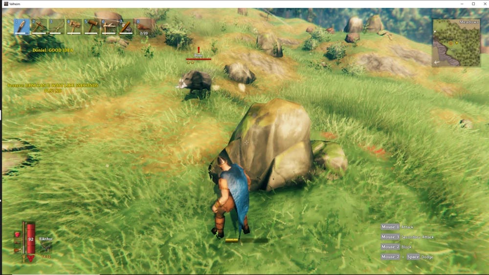 'Valheim': How to tame a boar in 4 simple steps