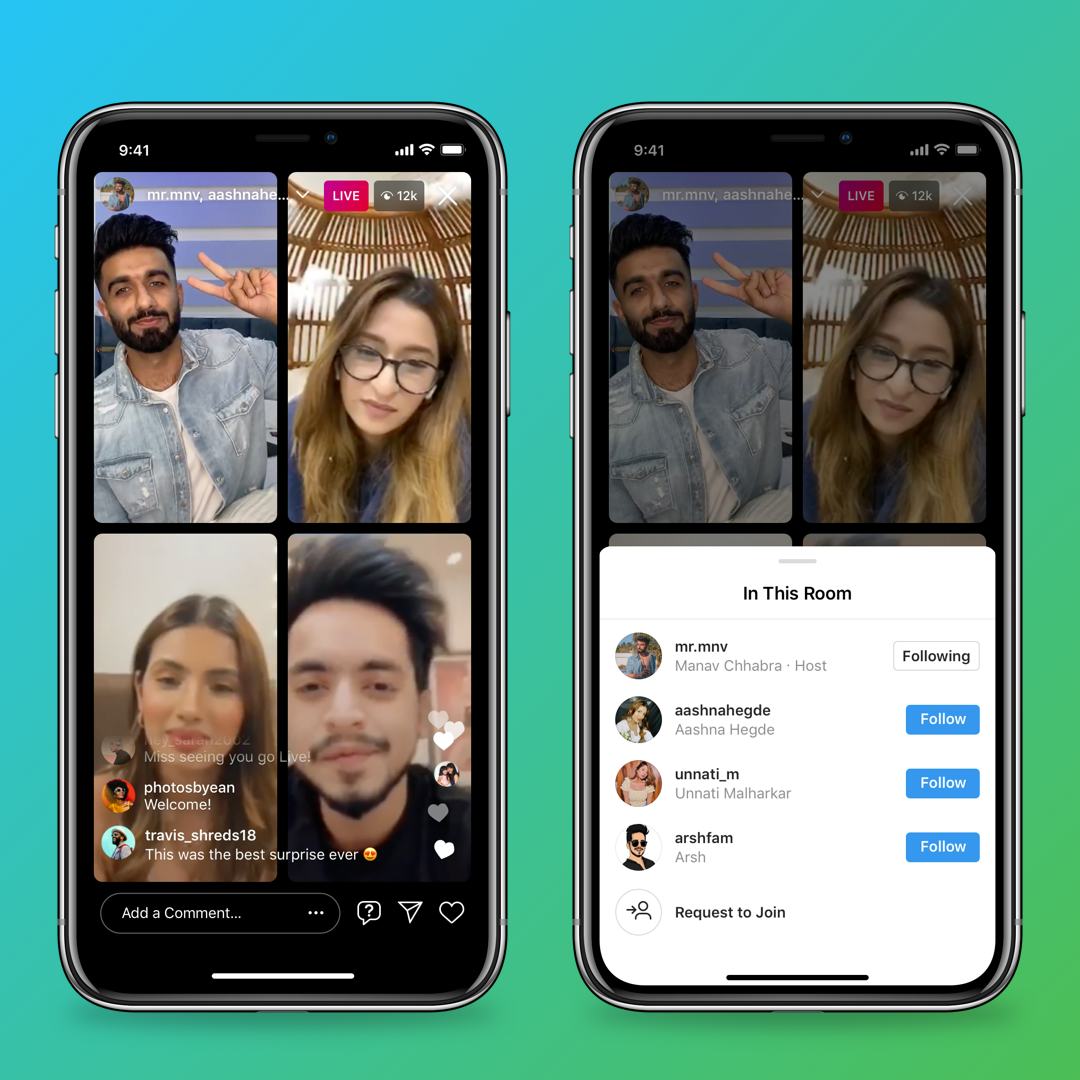 Here's How To Use Instagram Live Rooms To Add Up To 3 People To A ...