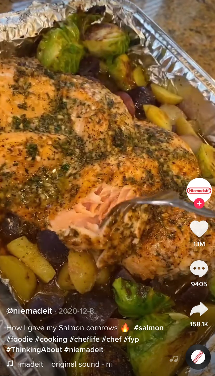 This Braided Salmon Recipe On TikTok Makes A Beautiful & Delicious ...