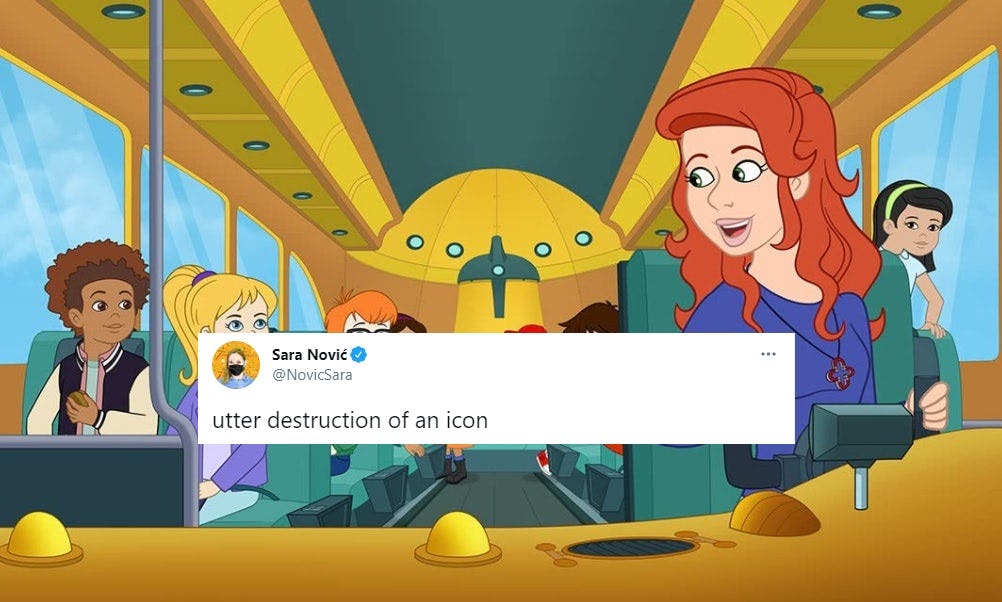 These Tweets About Netflix's New Ms. Frizzle Confirm Everyone Prefers ...