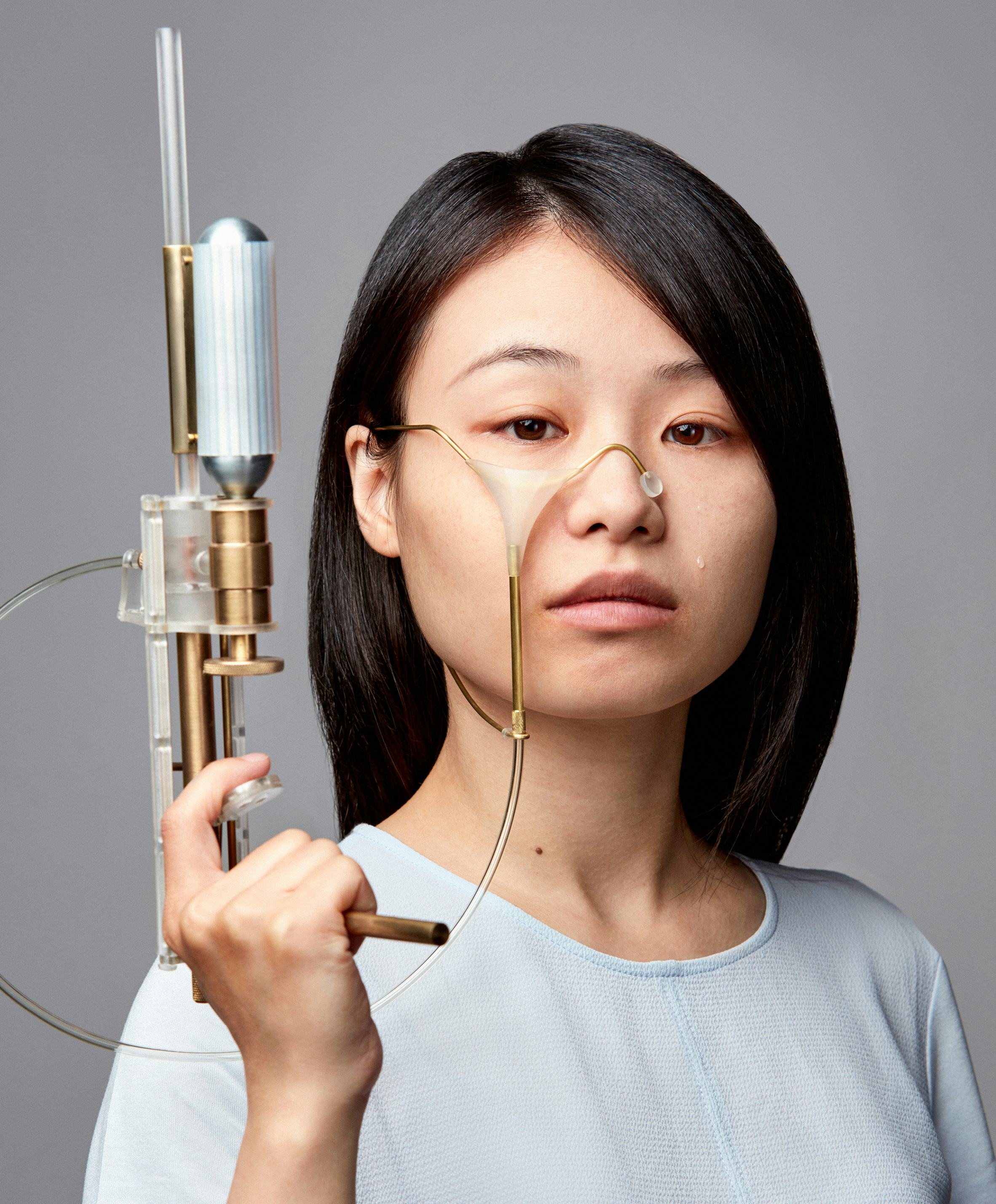 An artist made a gun that shoots tears and the internet can't get enough of it