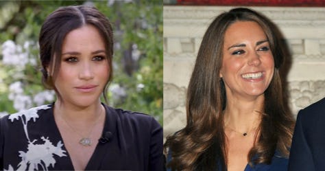 Meghan Markle Told Oprah That Kate Middleton Made Her Cry Before Her ...