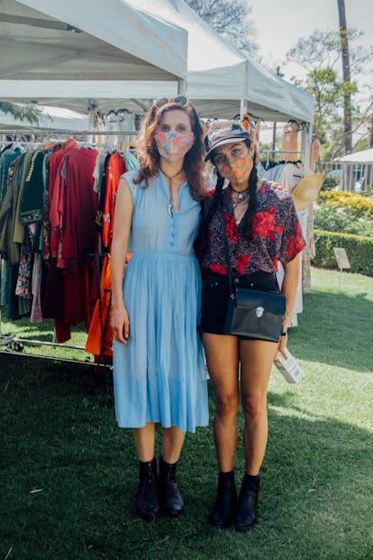 Sun Hats And Dresses Were A Street Style Must-Have At The Pickwick ...