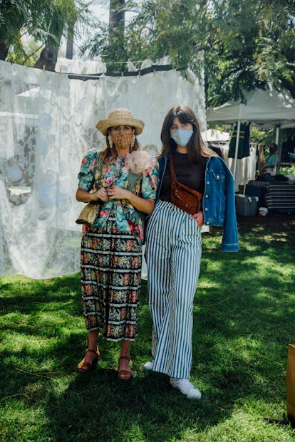 Sun Hats And Dresses Were A Street Style Must-Have At The Pickwick ...