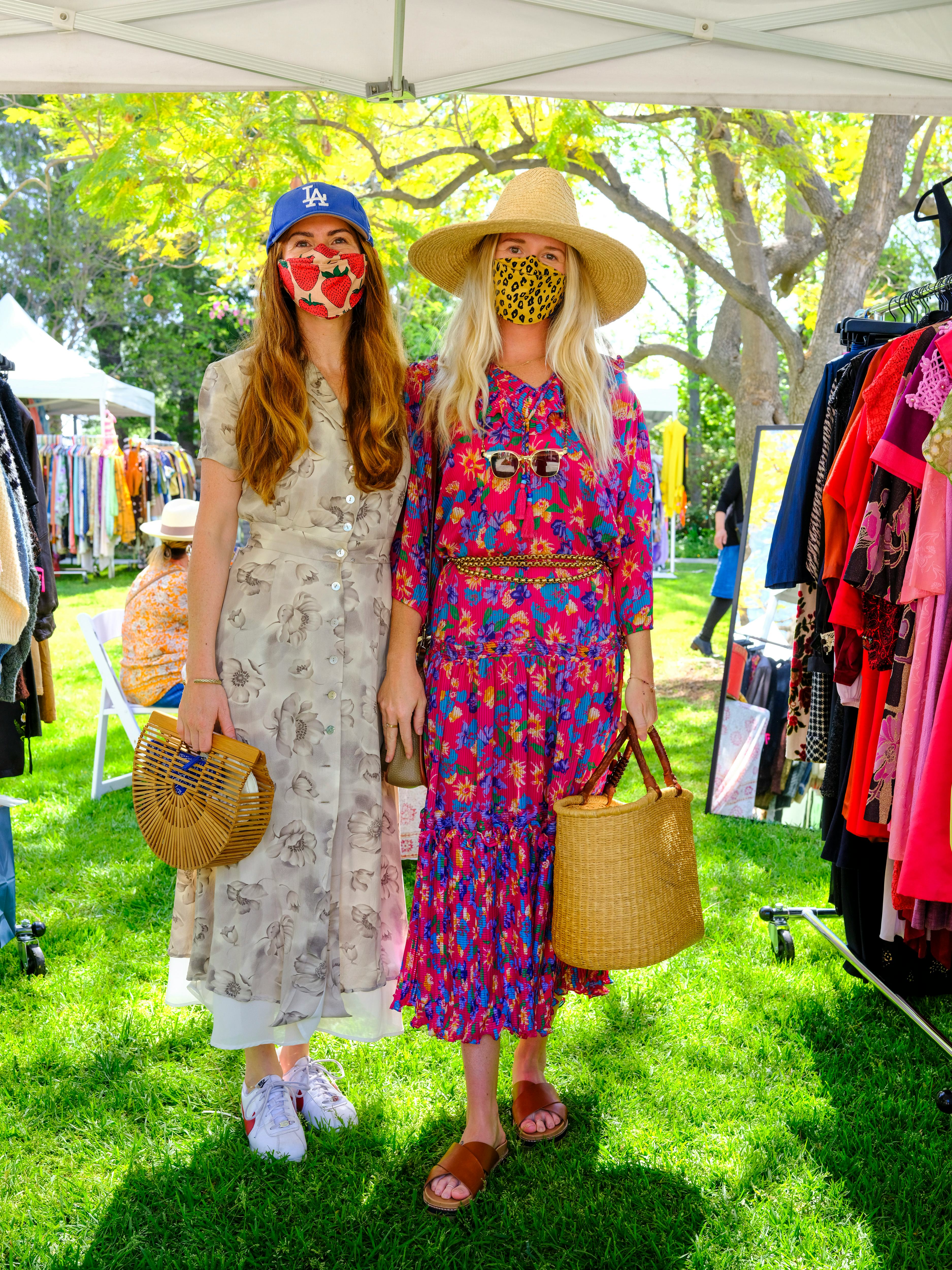 Sun Hats And Dresses Were A Street Style Must-Have At The Pickwick ...