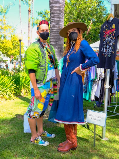 Sun Hats And Dresses Were A Street Style Must-Have At The Pickwick ...