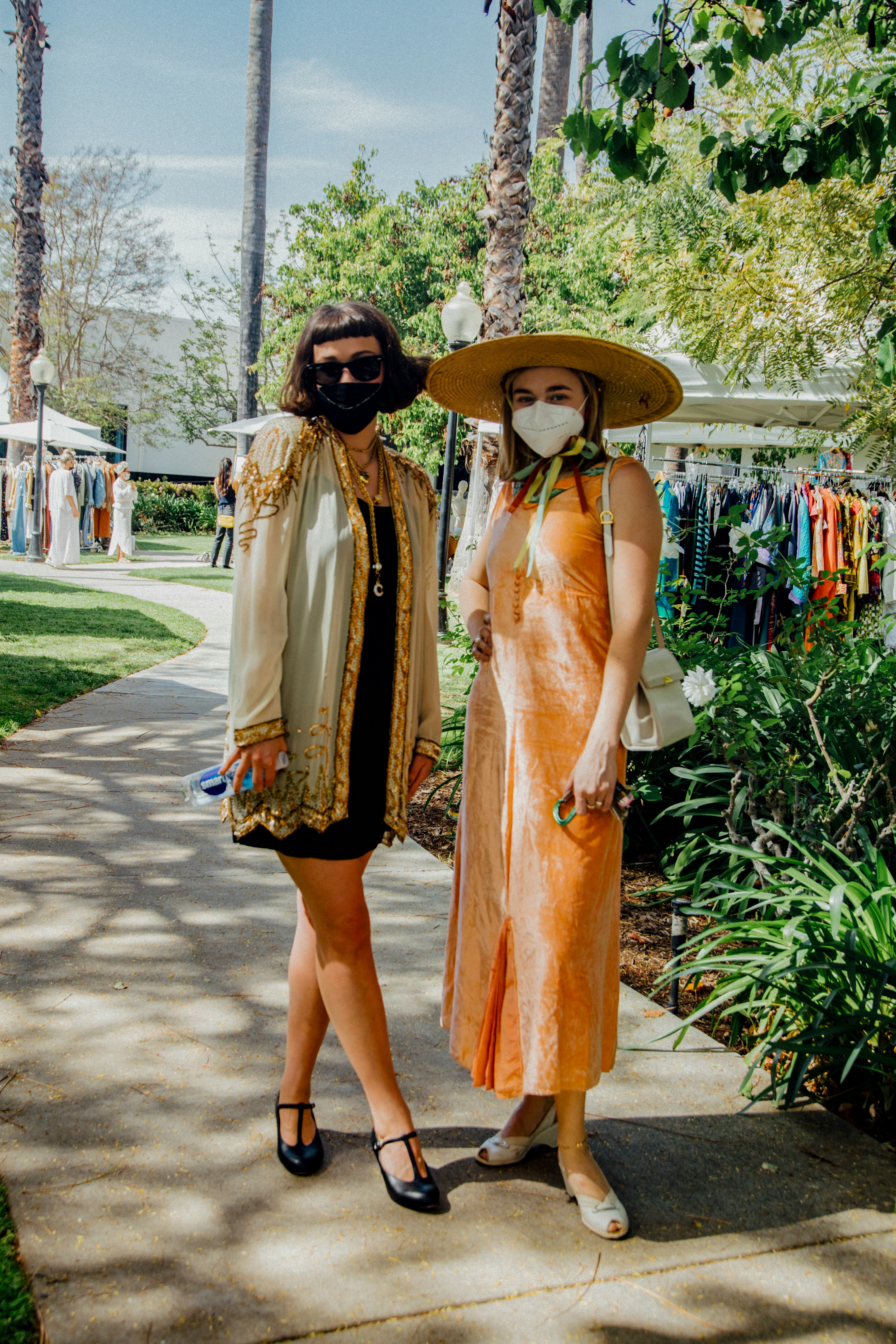 Sun Hats And Dresses Were A Street Style Must-Have At The Pickwick ...