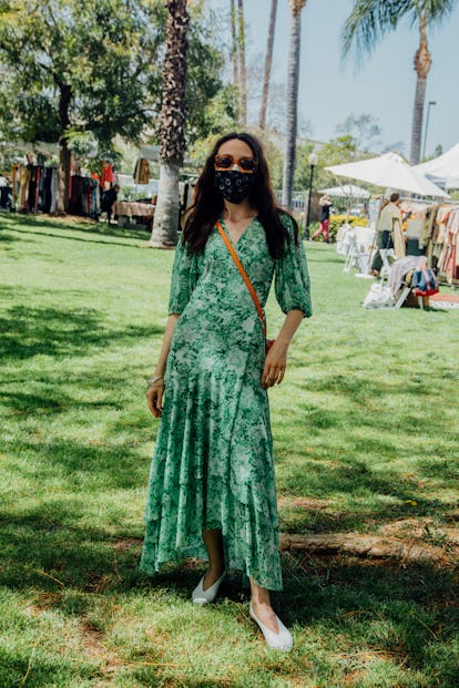 Sun Hats And Dresses Were A Street Style Must-Have At The Pickwick ...