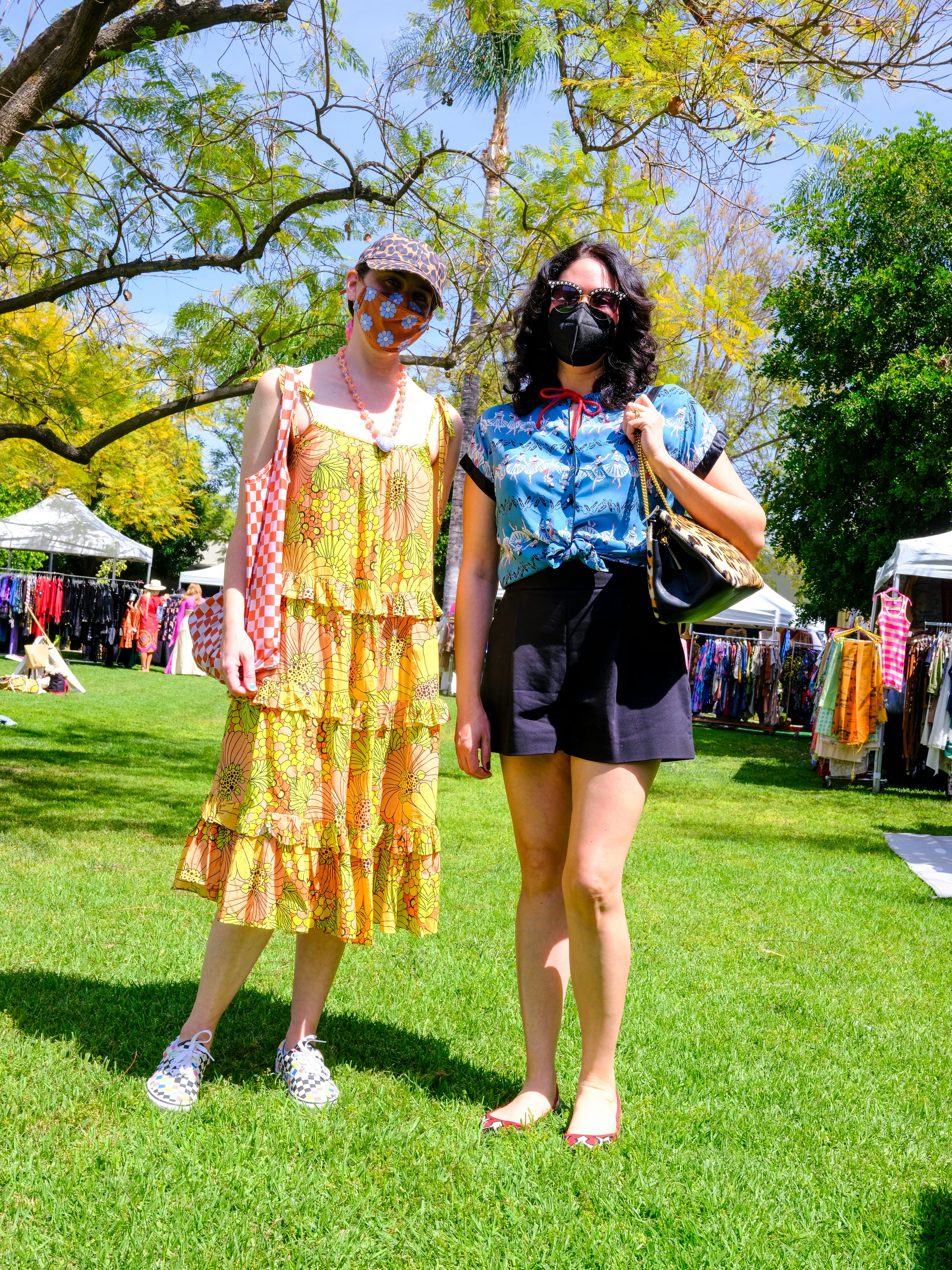 Sun Hats And Dresses Were A Street Style Must-Have At The Pickwick ...