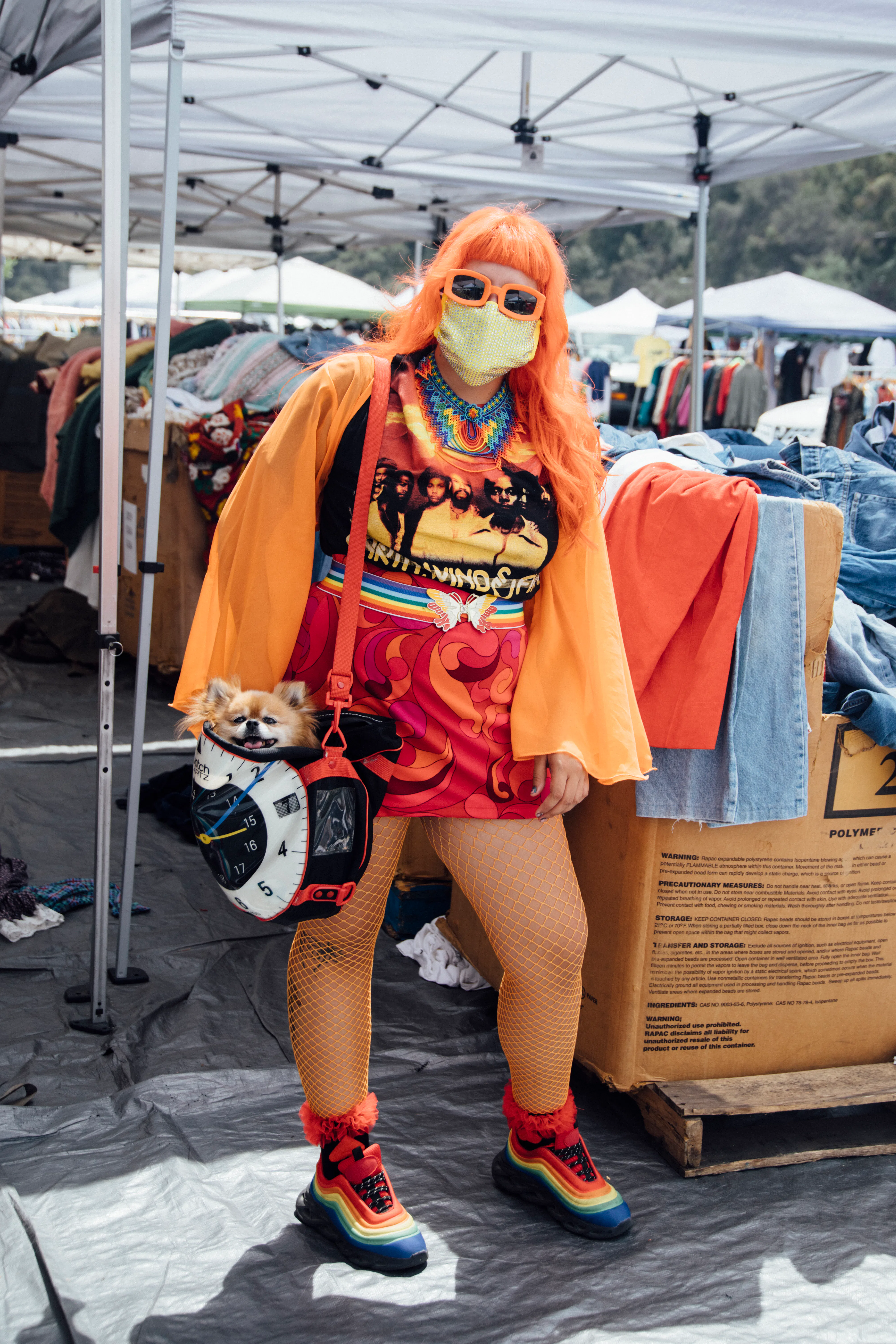 The Rose Bowl Flea Market's 2021 Reopening Brought The Best Street Style