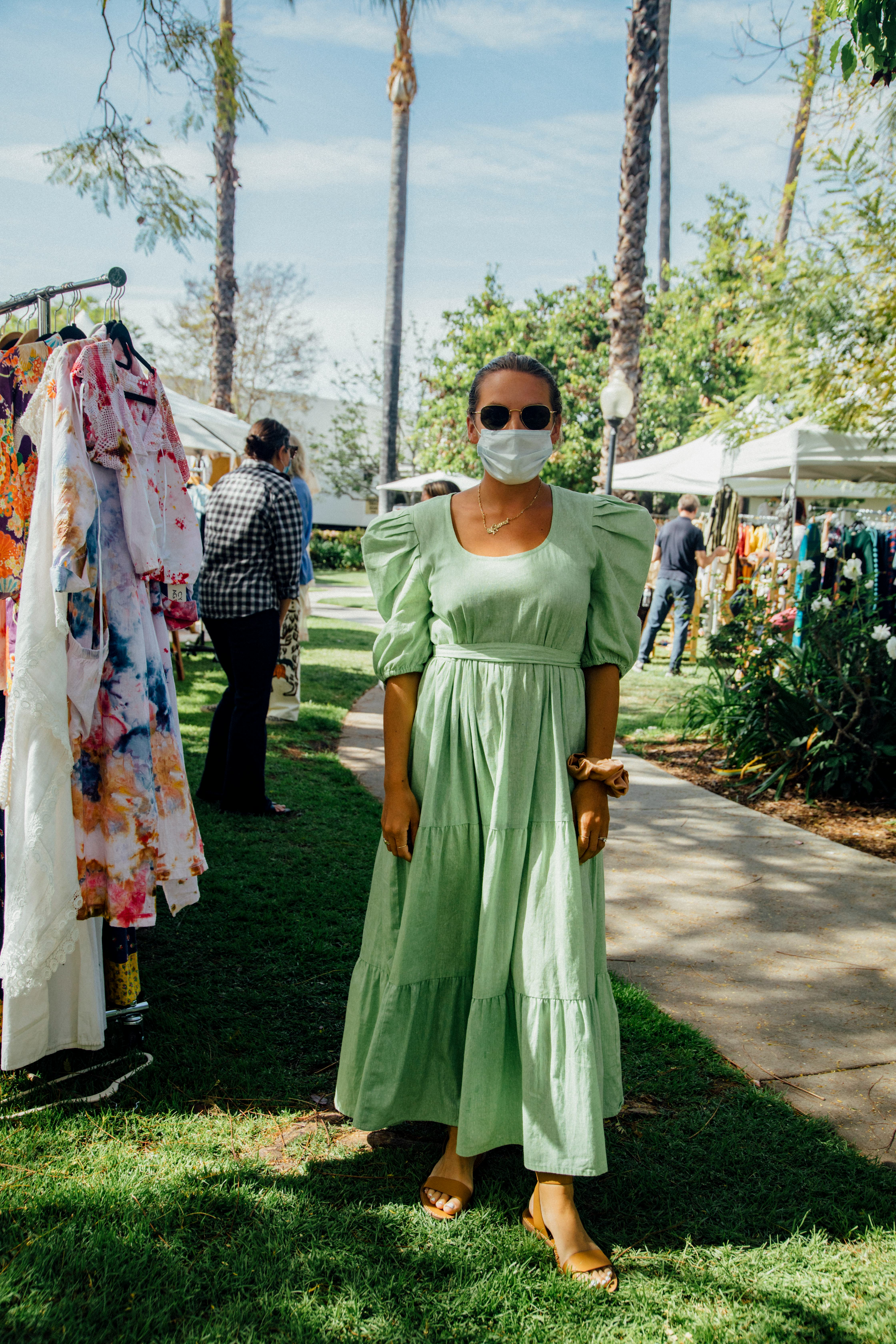 Sun Hats And Dresses Were A Street Style Must-Have At The Pickwick ...