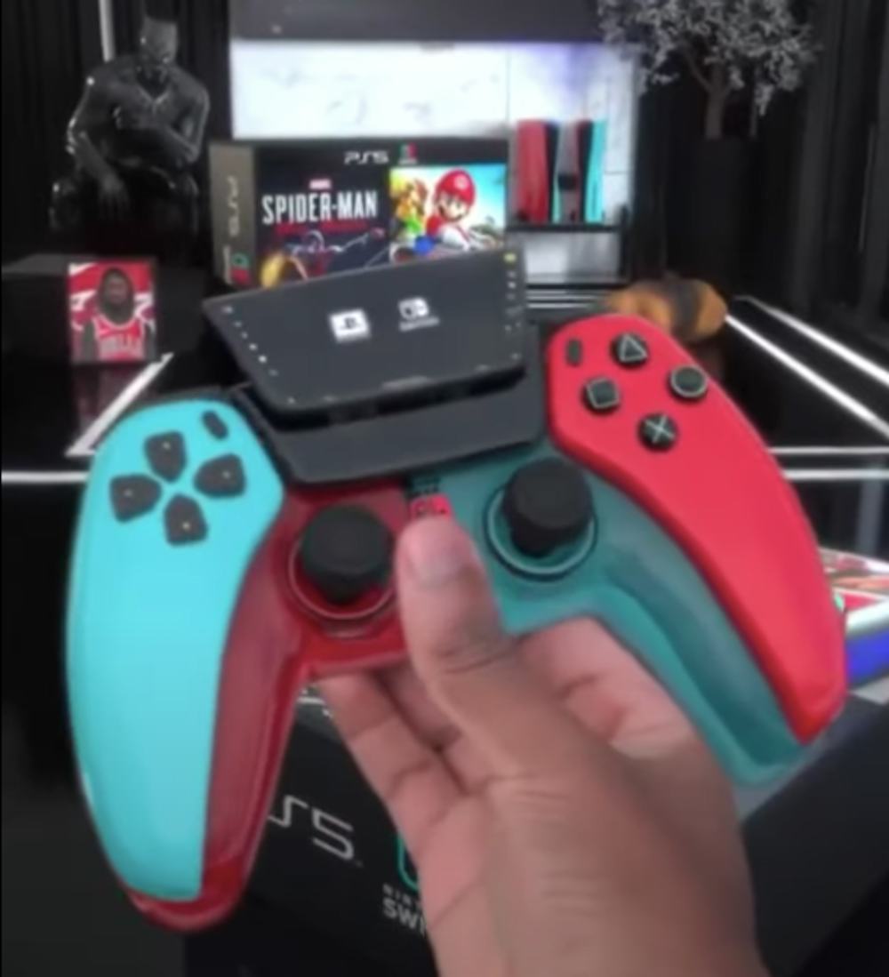 PS5 Nintendo fusion fan render reveals the dream collab you'll never see