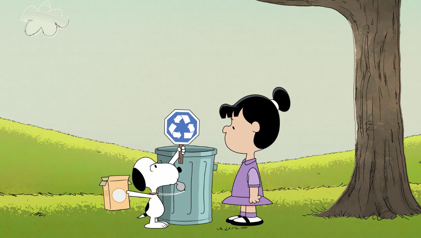 Snoopy's New Earth Day Video Is A Delightful Reminder To Recycle