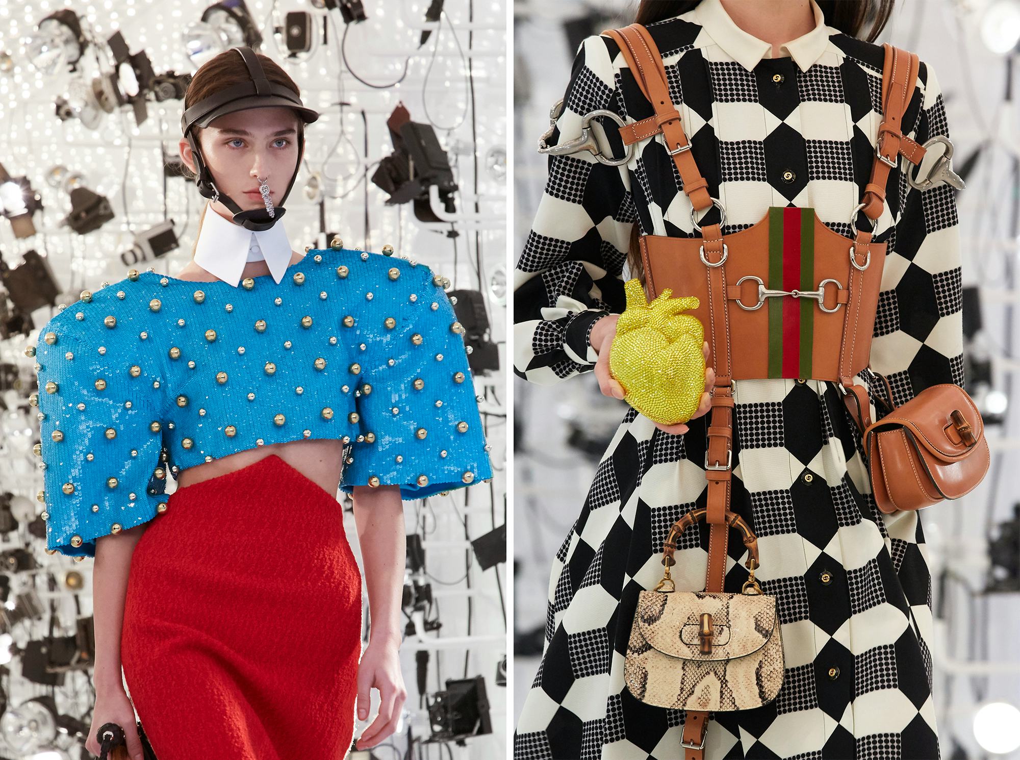 Gucci Remixed Balenciaga For a Truly Epic Joint Show