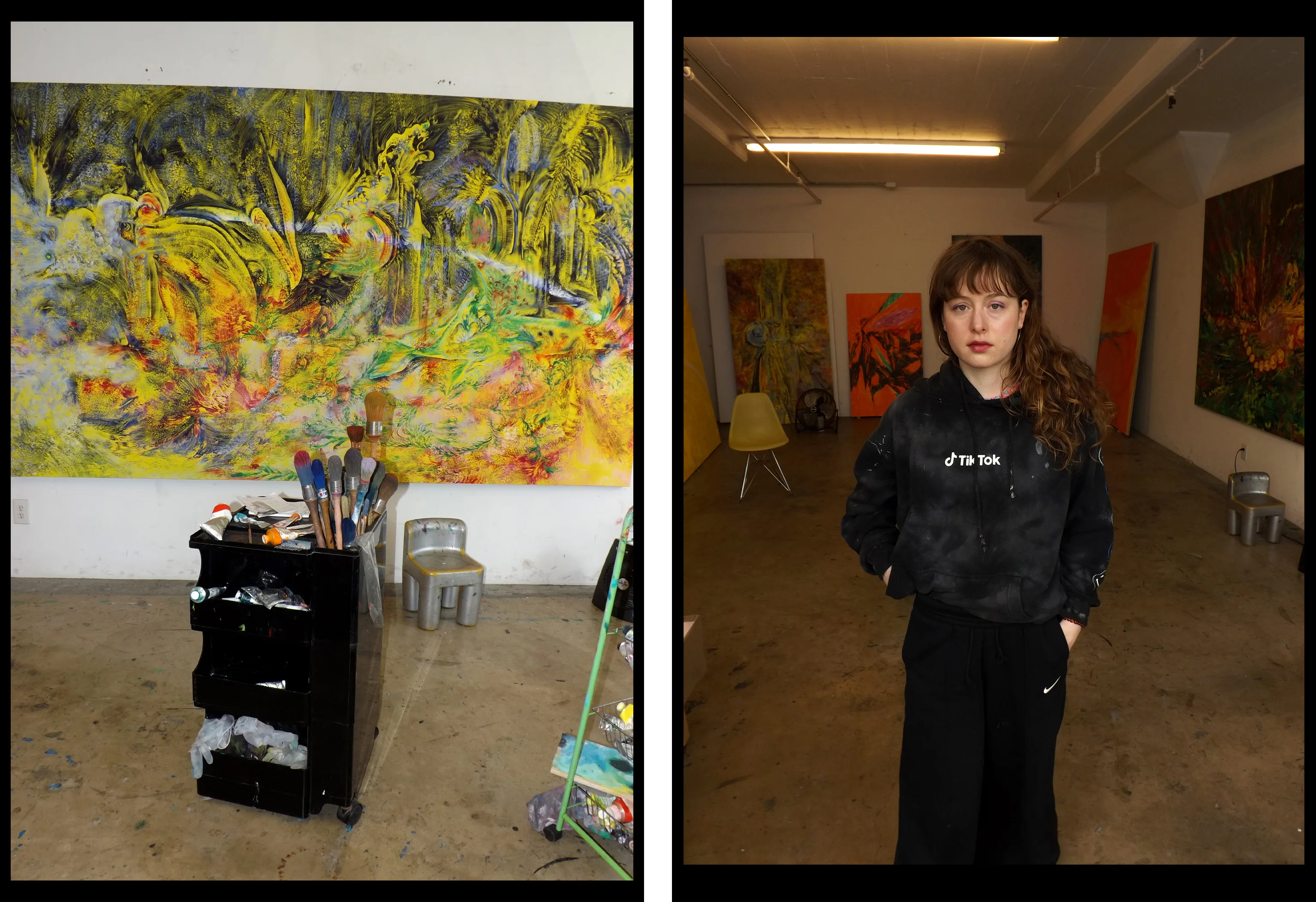 In the Studio With Lucy Bull, the Painter Bringing Back Abstraction