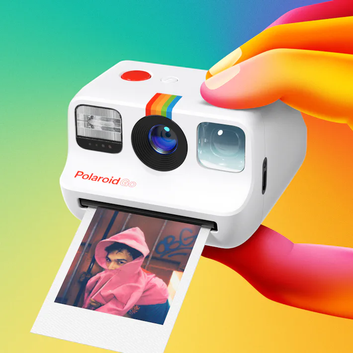 The Polaroid Go is a tiny instant camera you can slip in a pocket