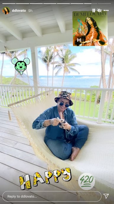 Demi Lovato, Whoopi Goldberg & More Celebrities Celebrate 420 On Social ...