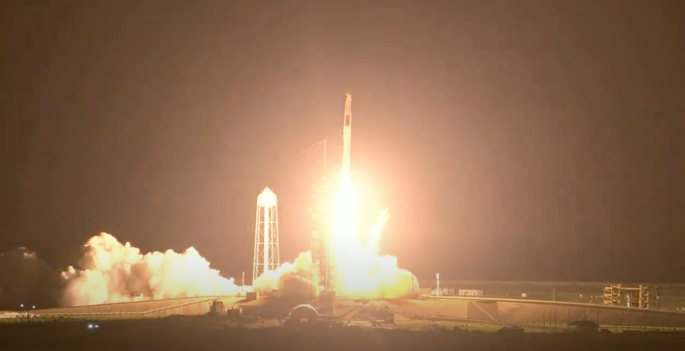 SpaceX Crew-2: Incredible images and video show historic Crew Dragon launch