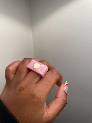 Ariana Grande's Maximalist Ring From BONBONWHIMS Is Only $60